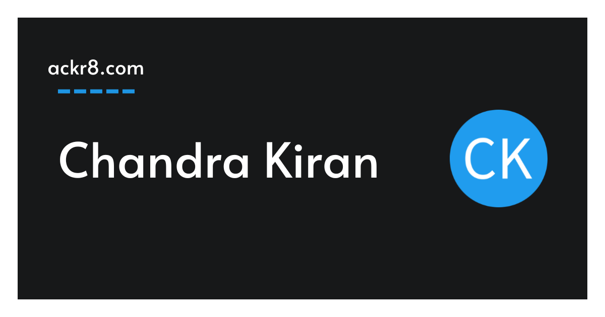 What is Linux ? | Chandra Kiran